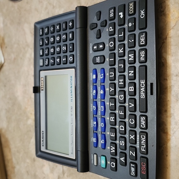 Casio | Other | Business Organizer Scheduling System Sf578 Illuminator ...
